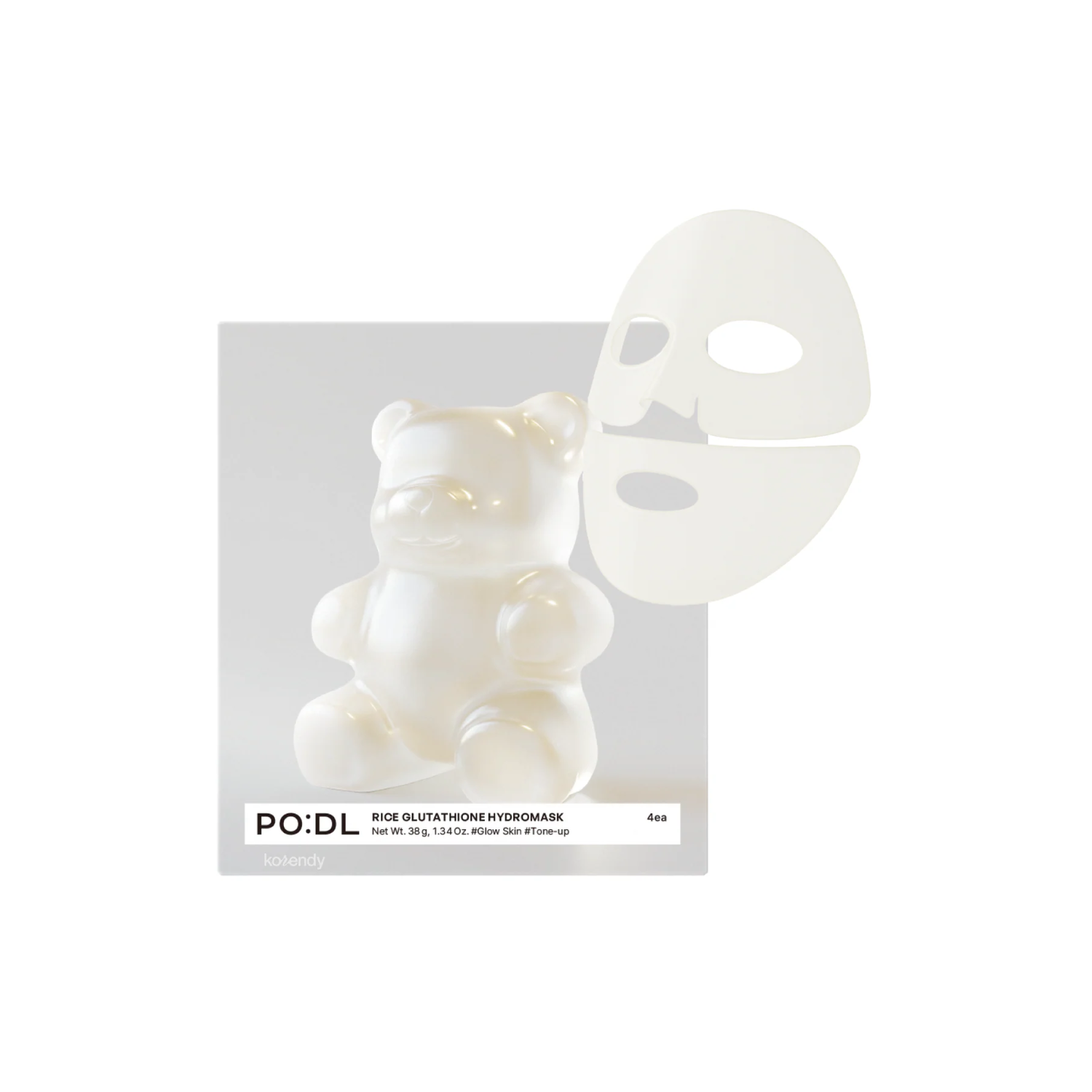 PODL Rice Glutathione Hydromask 38g/4ea – lamisebeauty